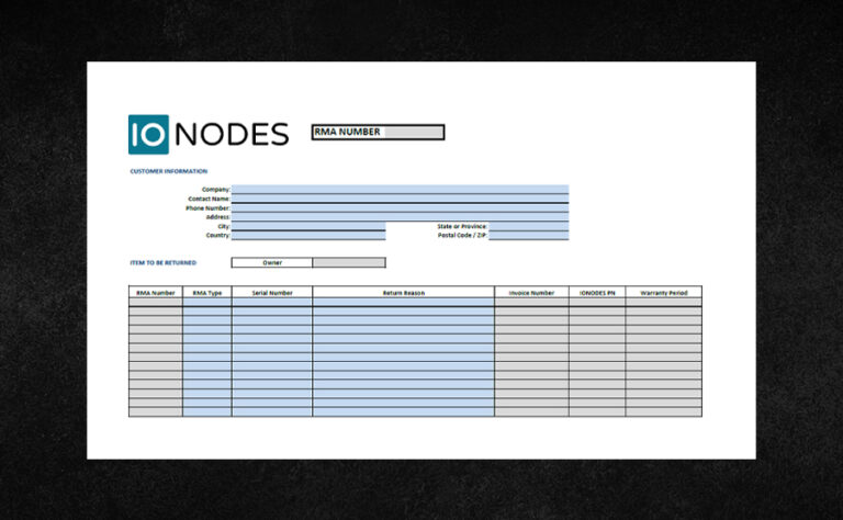 Tools and Documentation - IONODES